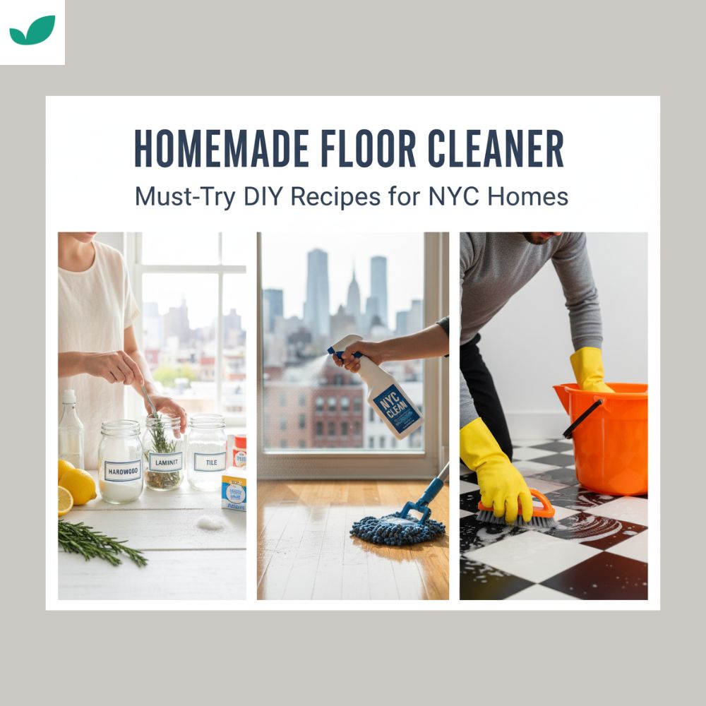 Homemade Floor Cleaner: 4 Must-Try DIY Recipes Best for NYC